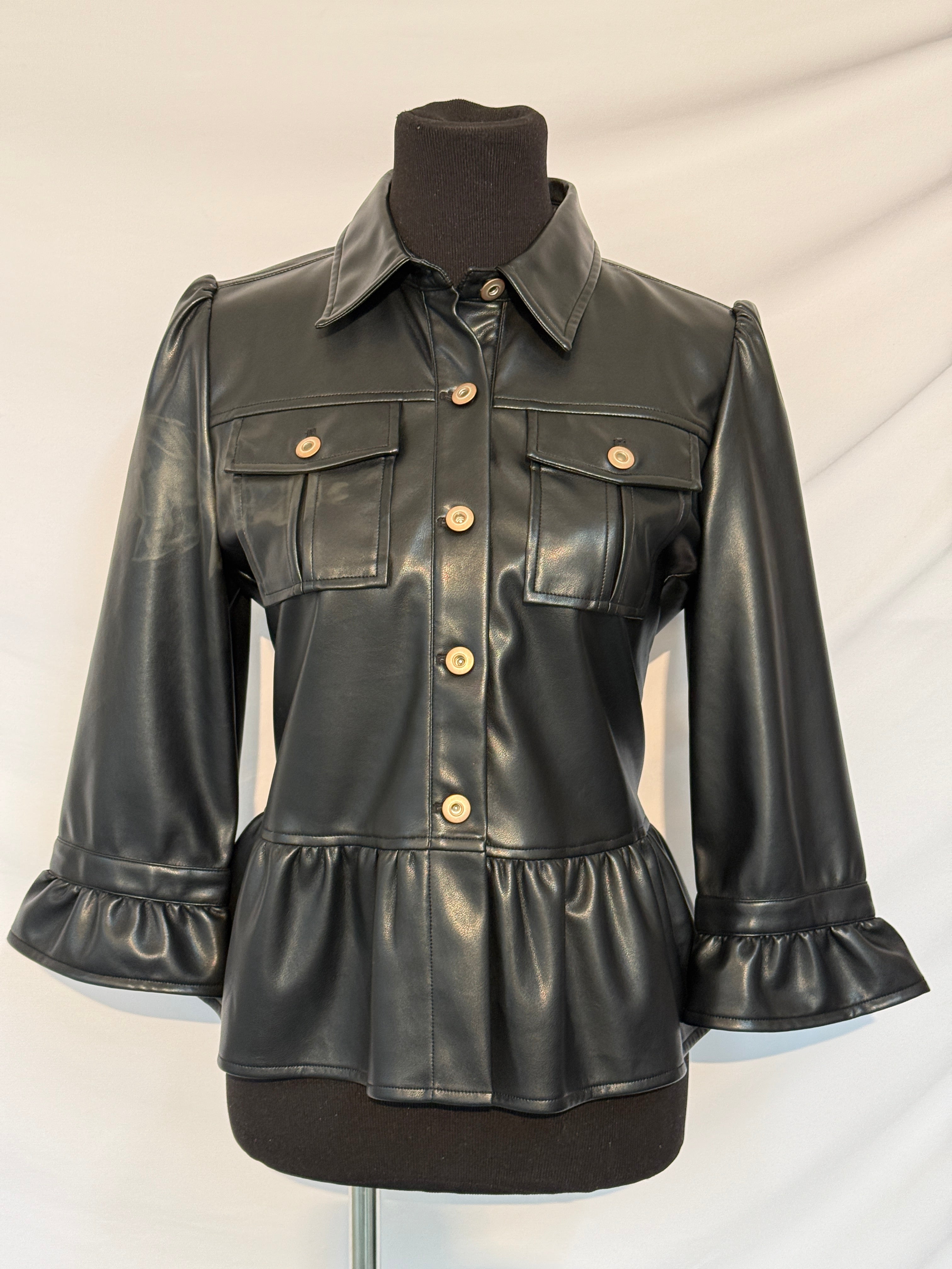 Leather Jacket – Boho Chic